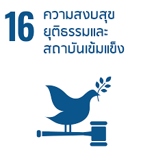 SDGs16-ความสงบสุขยุติธรรมสถาบันเข้มแข็ง – คณะครุศาสตร์และการพัฒนามนุษย์ มหาวิทยาลัยราชภัฏศรีสะเกษ